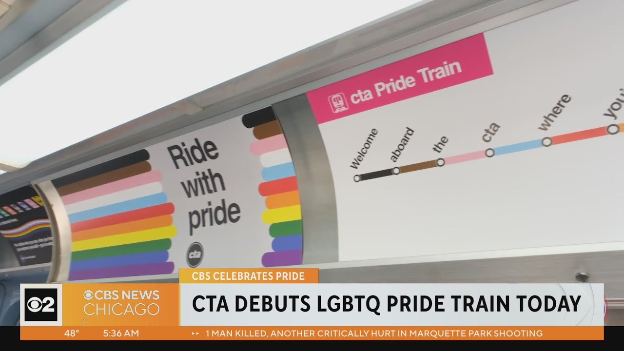 Hop on the CTA Pride train starting Monday - YouTube