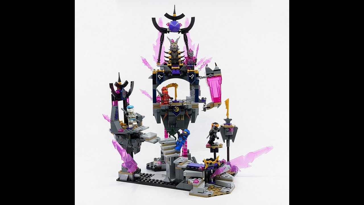 Ninjago Lego Crystal King Temple Speed Build - YouTube