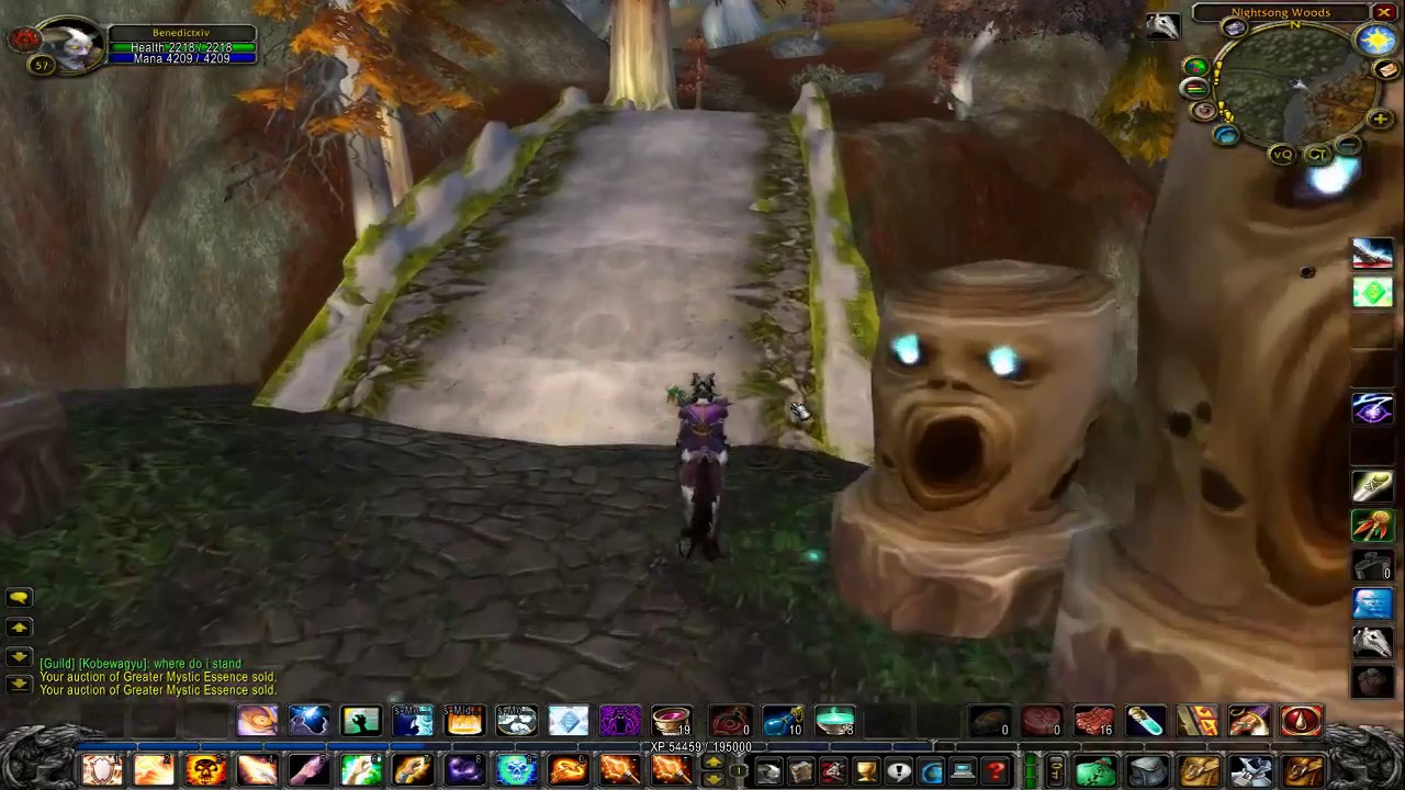 World of Warcraft - Anethema Vanilla - 57-58 - Azshara Questing pt.1 ...