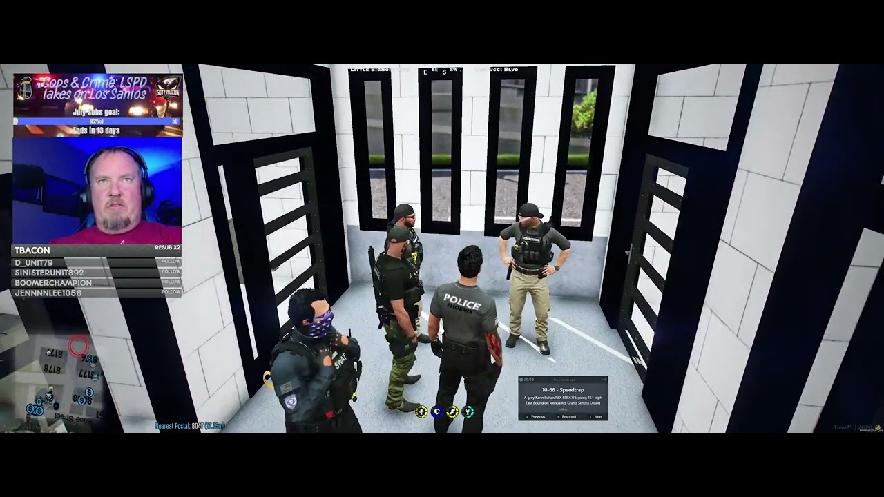 The Chief is in: Join LSPD Chief Falcon for a Night on Patrol ...