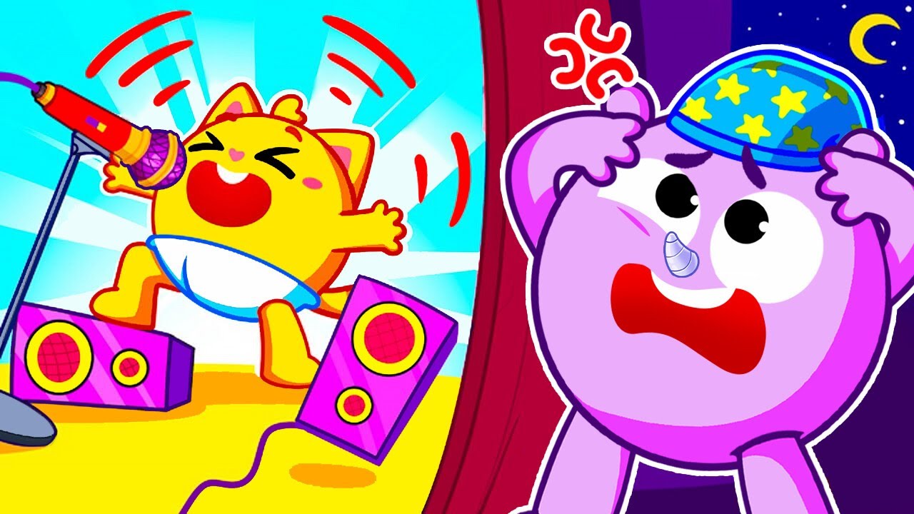 Scary Noise for Kids | Good Manners | Funny Songs For Baby & Nursery ...