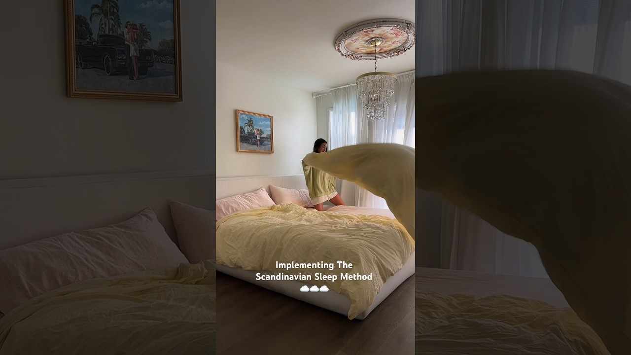 Scandinavian Sleep Method Saves Marriages ☁️👏🏼🍓 Scandinavianhouse Danishdesign Marriagetips