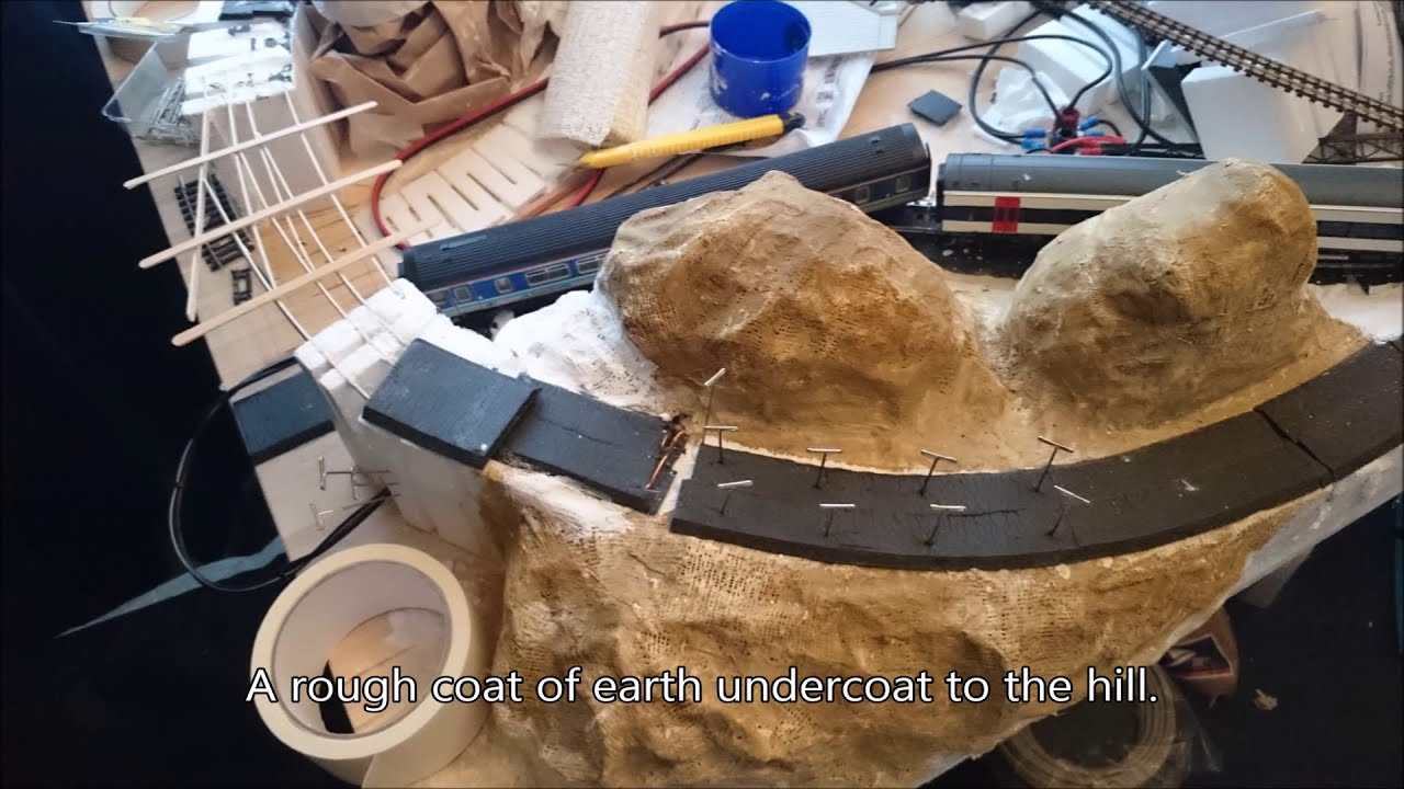 Building The Test Layout: Base Construction and Track Laying - YouTube