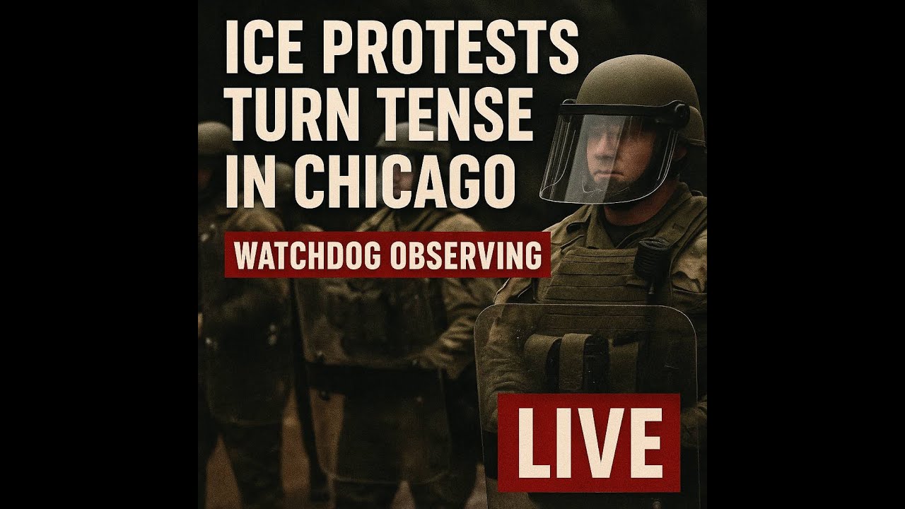 Video shows ICE protesters being dragged by agents near Chicago | Real ...