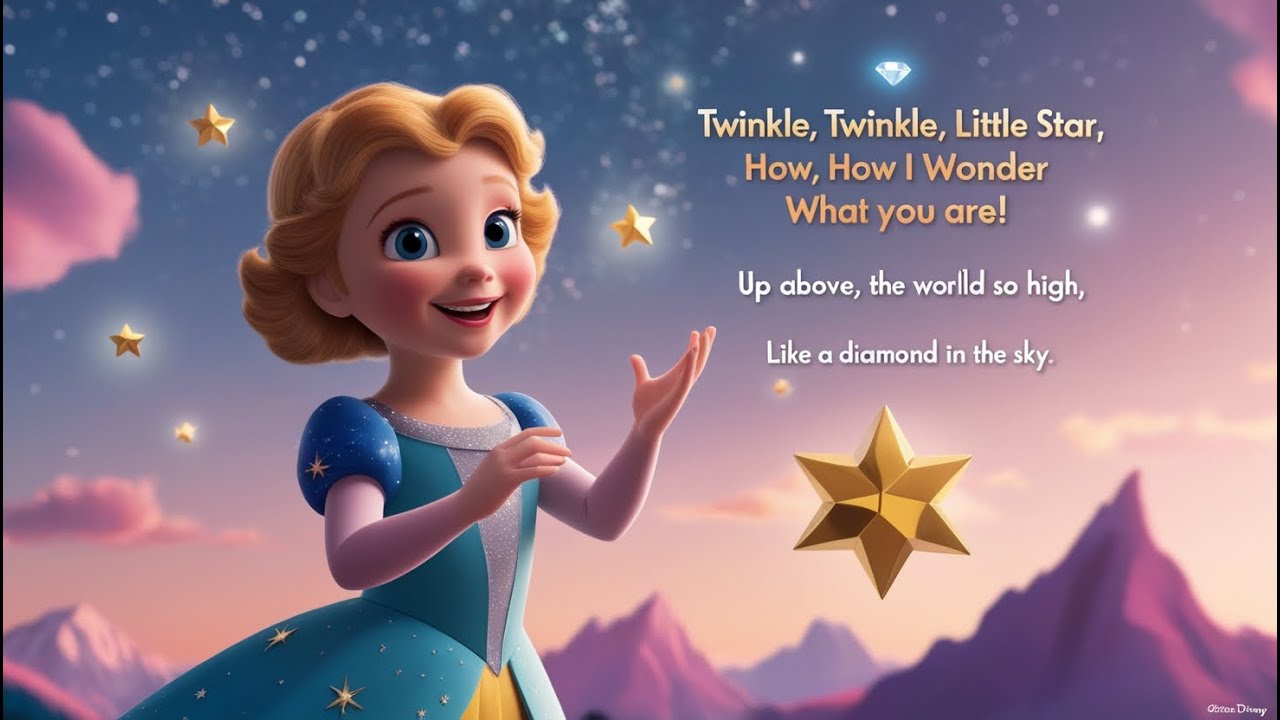 Twinkle Twinkle Little Start (New Vsersion) | Little King and Queen ...