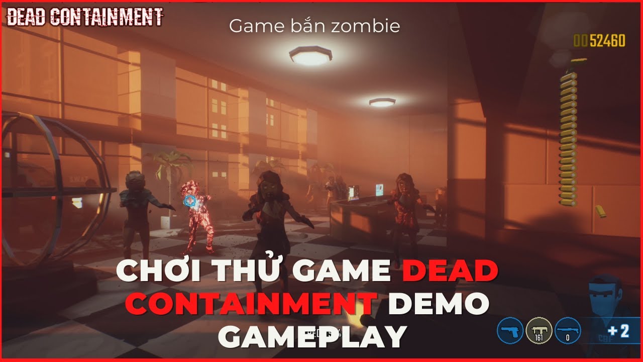 Dead Containment Demo gameplay chơi thử game bắn zombie hồng tâm - YouTube