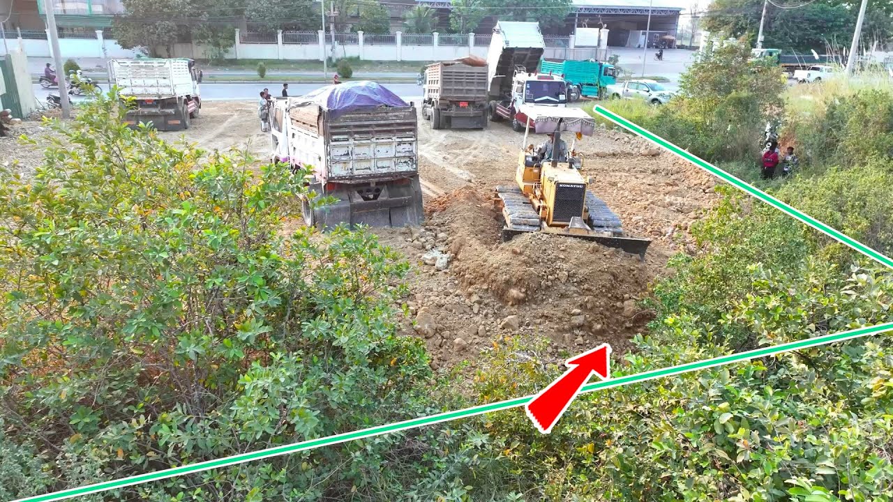 Continue Update The Project Create fill Land Many 5Ton Trucks Delivery ...