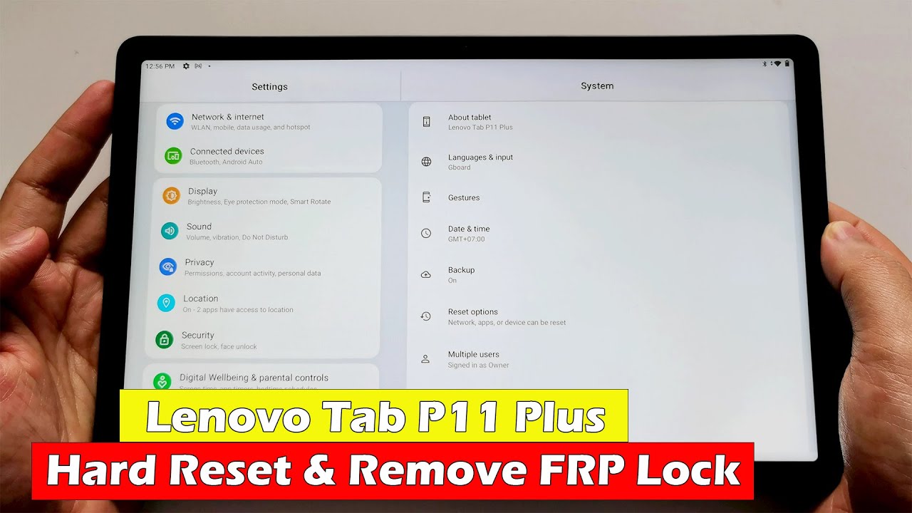 Lenovo Tab P11 Plus Hard Reset Remove FRP Lock YouTube lenovo-tab-p11-plus-hard-reset-remove-frp-lock-youtube
