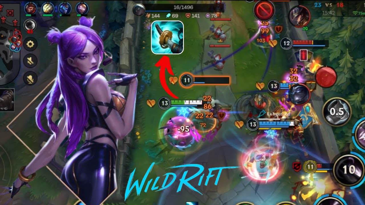 WILD RIFT - NEW BUILD KAISA IS BROKEN UPGRADE 2 SKILLS SUPER FAST ...