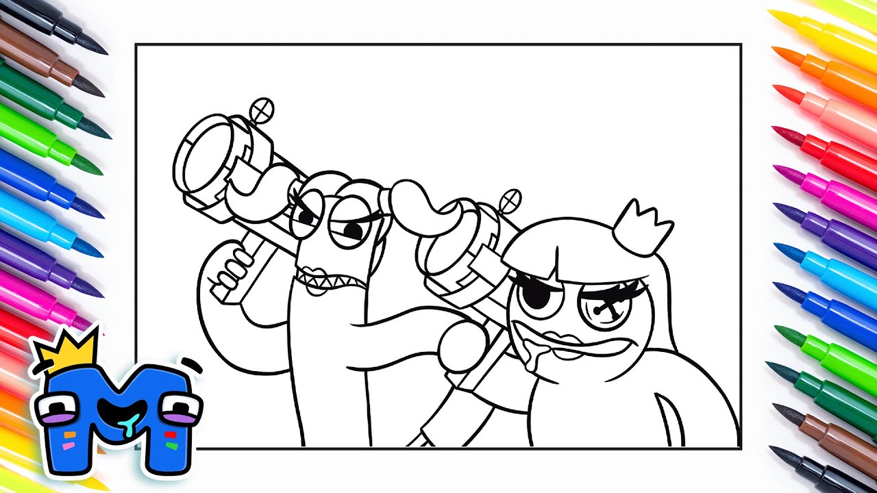 Coloring Rainbow but they are girls/Jim Yosef, Electro-Light, Anna ...