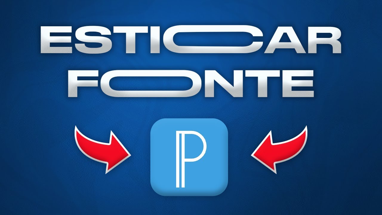 COMO FAZER LETRA ESTICADA PELO CELULAR | FONTES STRETCH - YouTube