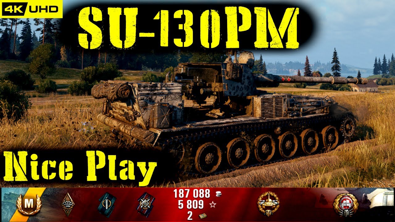 World Of Tanks Su 130pm Replay 4 Kills 8 6k Dmg Patch 1 4 0 Youtube