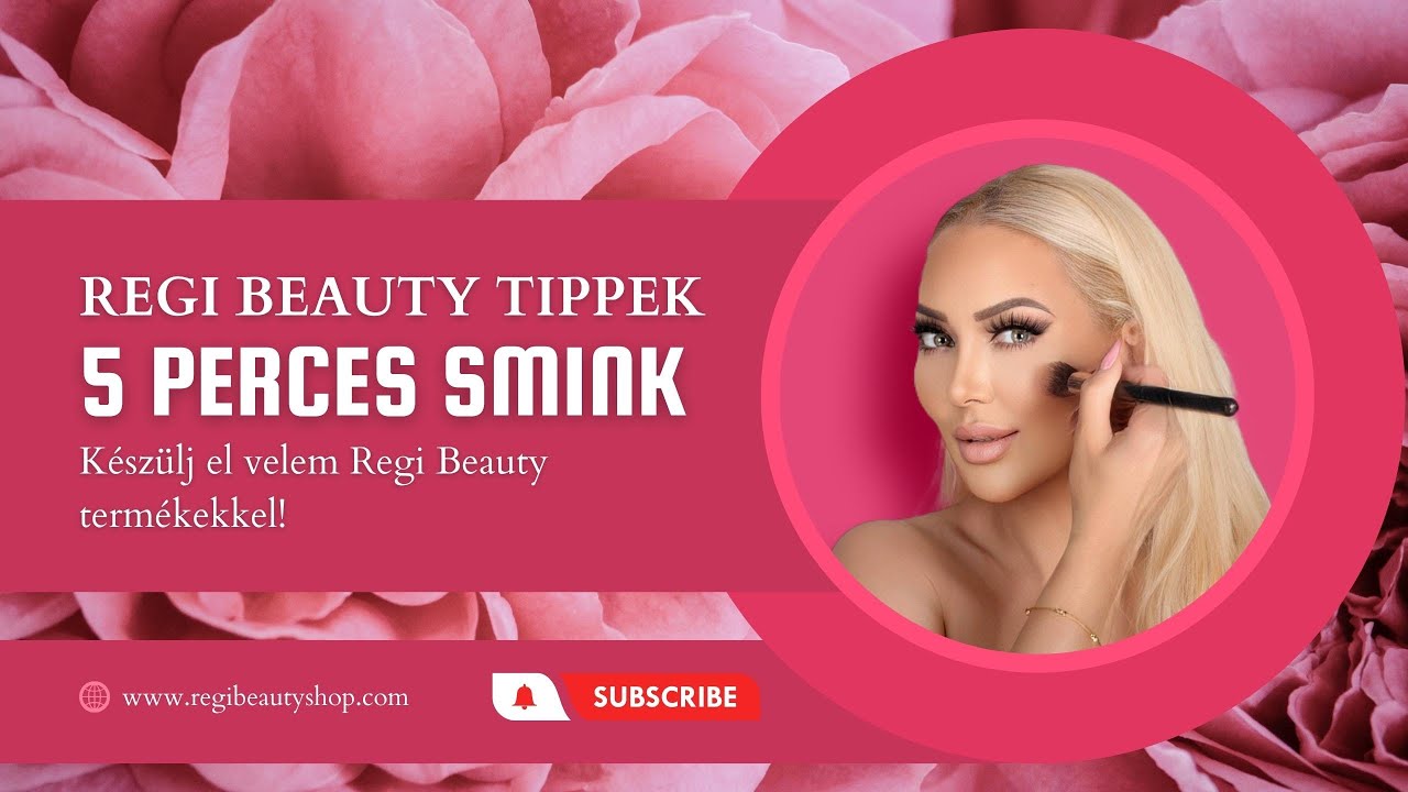 5 perces smink - Készülj el velem Regi Beauty termékekkel #5percessmink ...