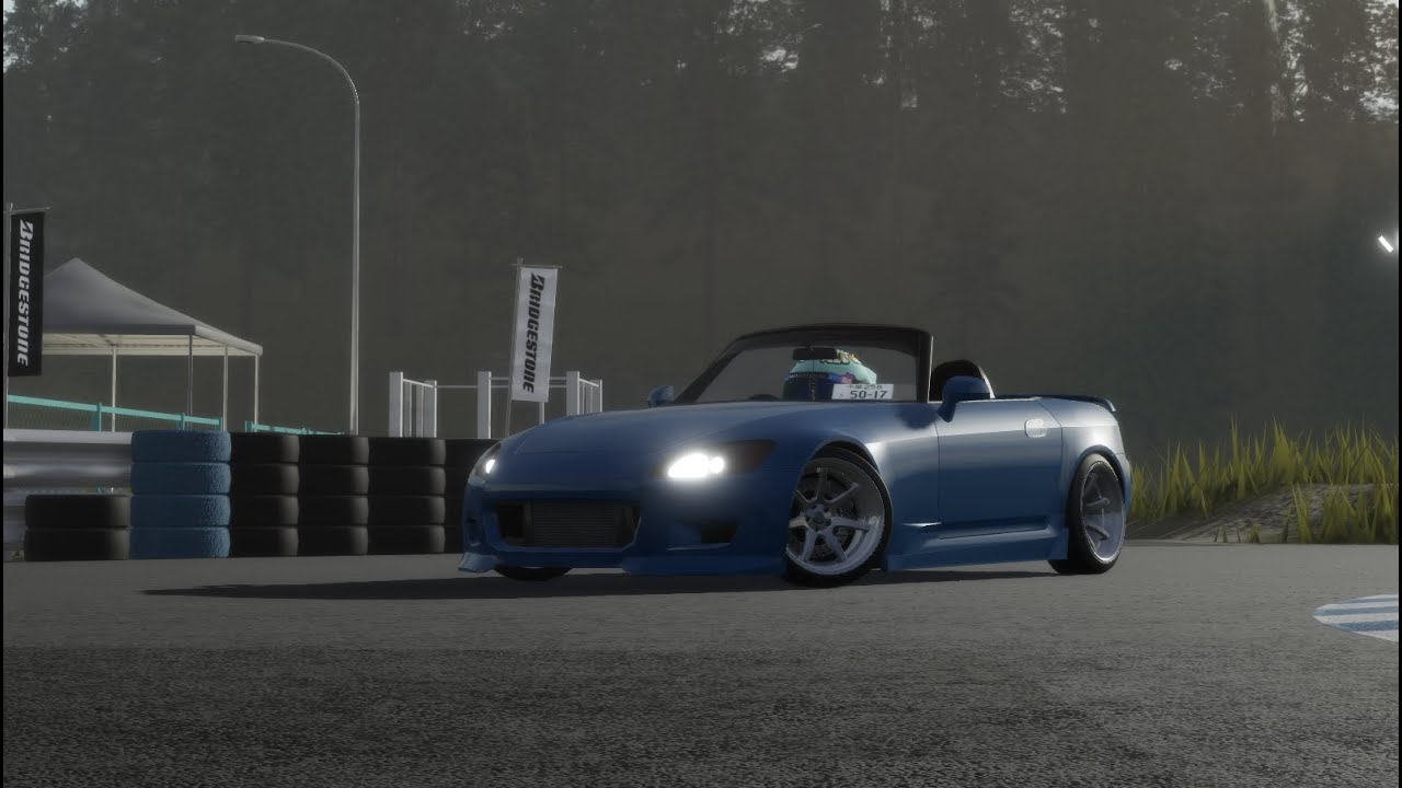 Honda S2K drift-by - YouTube