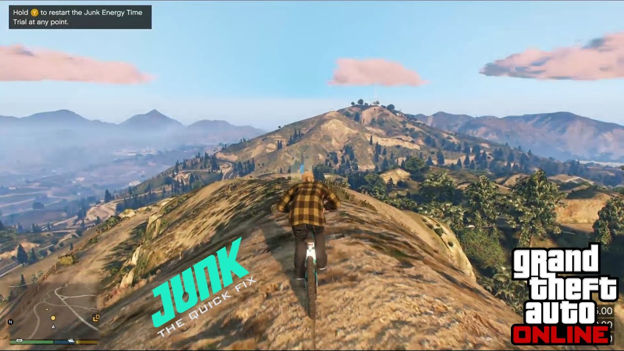 GTA Online Junk Energy Time Trials Vinewood Hills Attempt 3 - YouTube