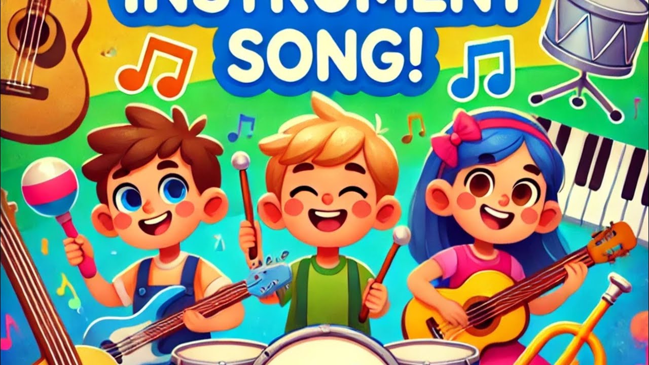 🎵 Music Instrument Song 🎺🥁 | Fun Learning for Kids! - YouTube