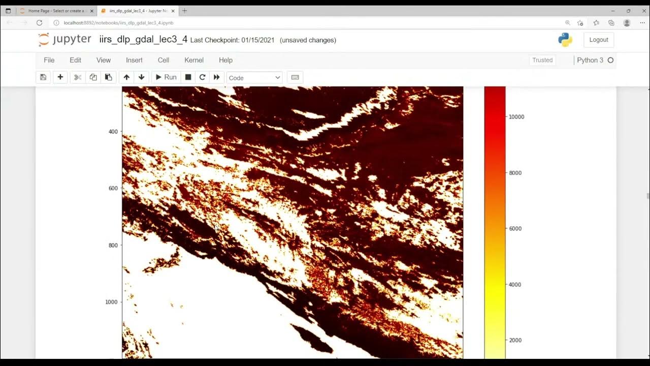 Raster Data processing Writing, Stacking, Sub setting etc in python - YouTube