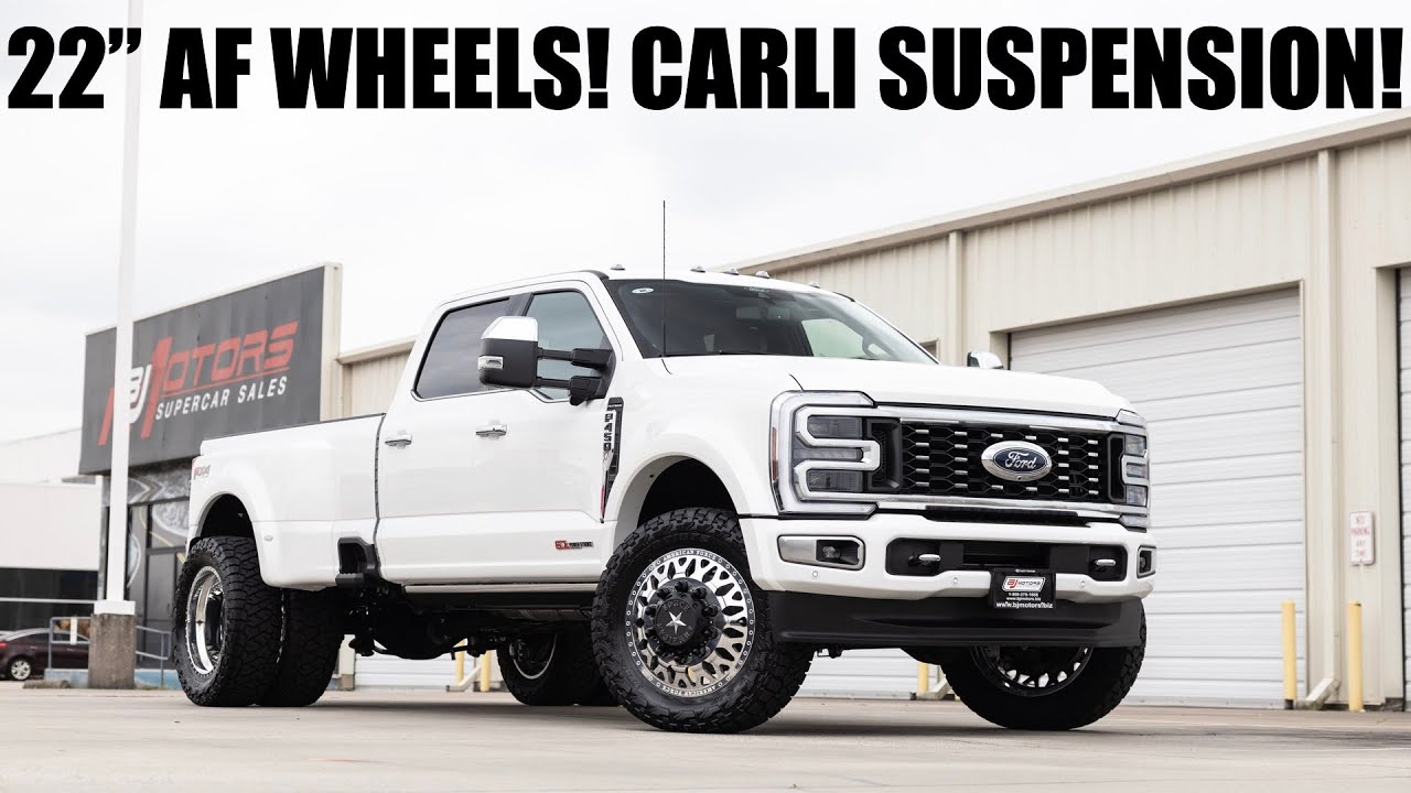 2024 Ford F-450 Platinum with Upgrades - YouTube