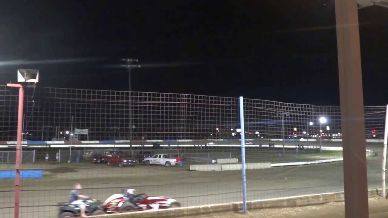 8-31-2013 Terre Haute Action Track vintage Race car - YouTube
