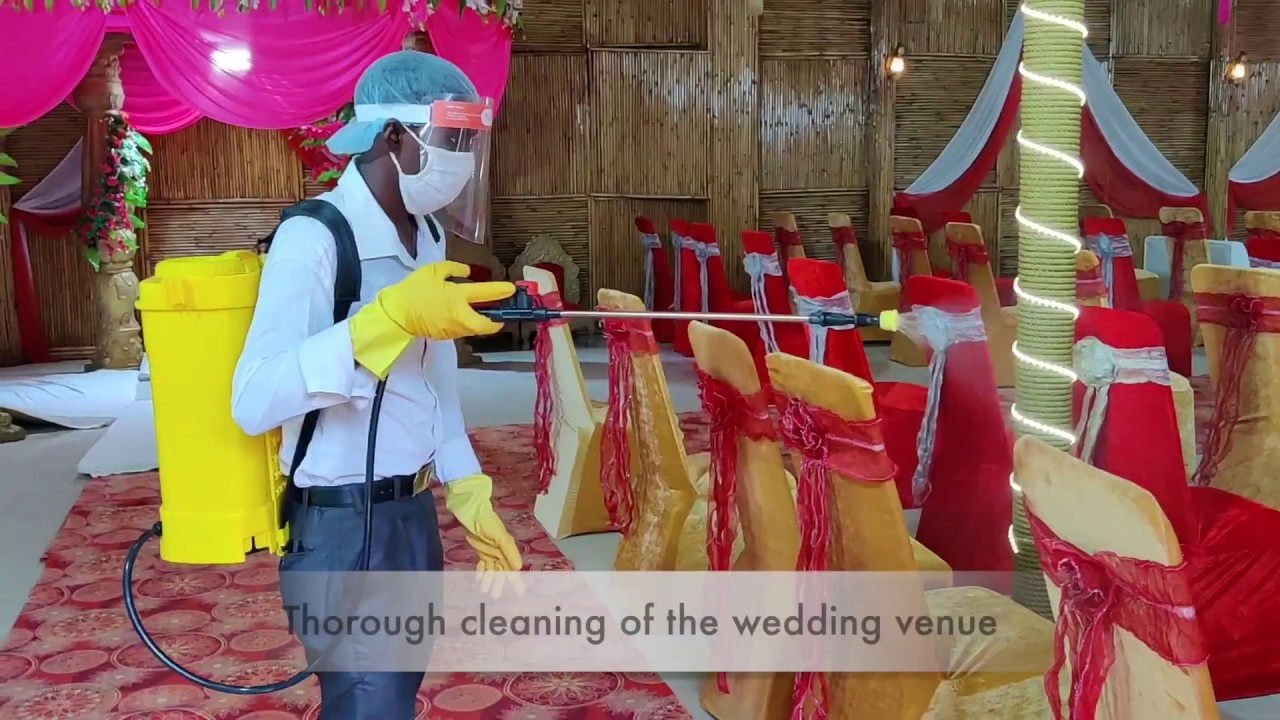 The Heritage Hotel, Lucknow COVID-19 Wedding protocols - YouTube