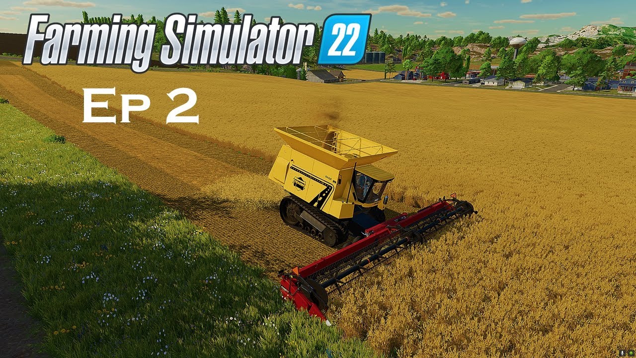 farming Simulator 22 fs22 timelapse Ep #2 west bridge hills map fs22 ...