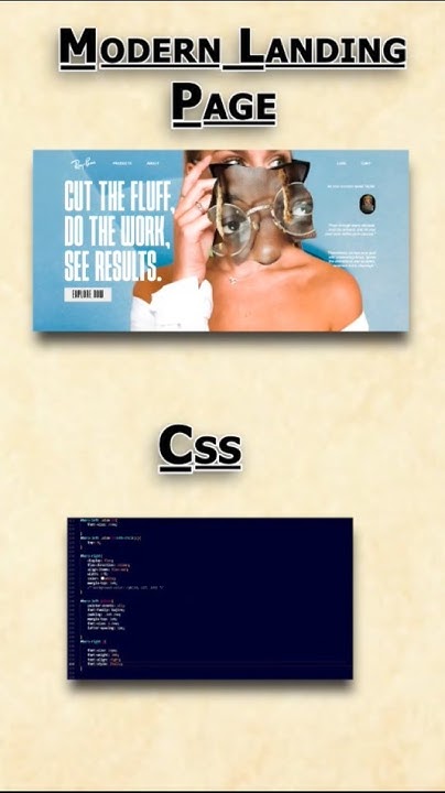 Crafted this Modern Landing Page with help of Html Css Js & SheryJs by @sheryians Coding school ...