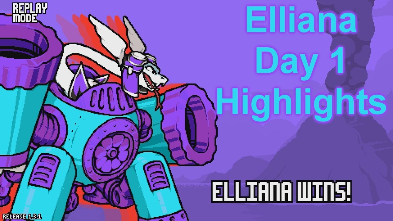 Rivals of Aether Elliana Day One Highlights - YouTube