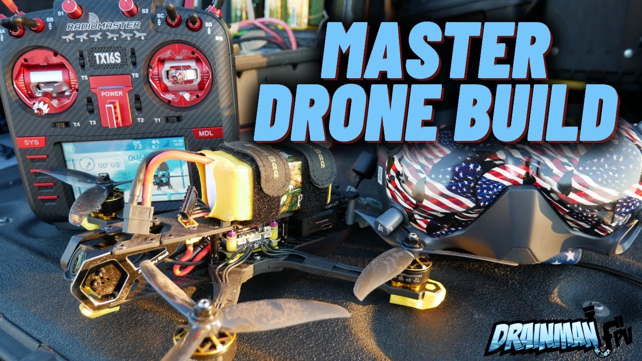 Let's Build a Master Drone! 4K DVR Recording! No GoPro Needed! DJI 03 - YouTube