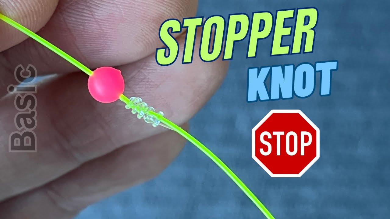 sea fishing stop knot - YouTube