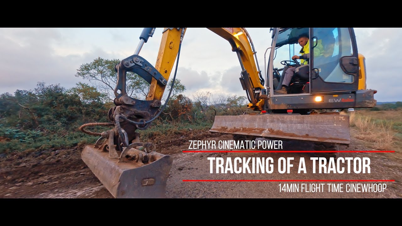 Tracking a tractor from inspection to working with the tiny Zephyr ...