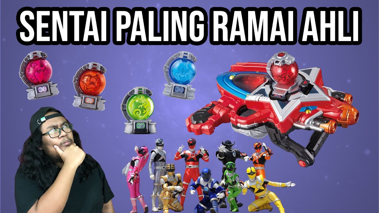 [ Review ] DX Seiza Blaster UCHU SENTAI KYURANGER - YouTube