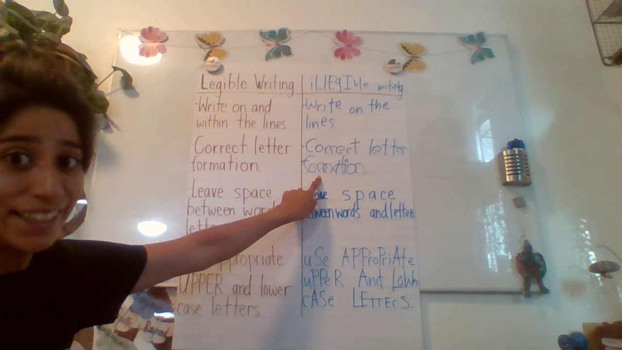 Legible vs. Illegible Writing - YouTube