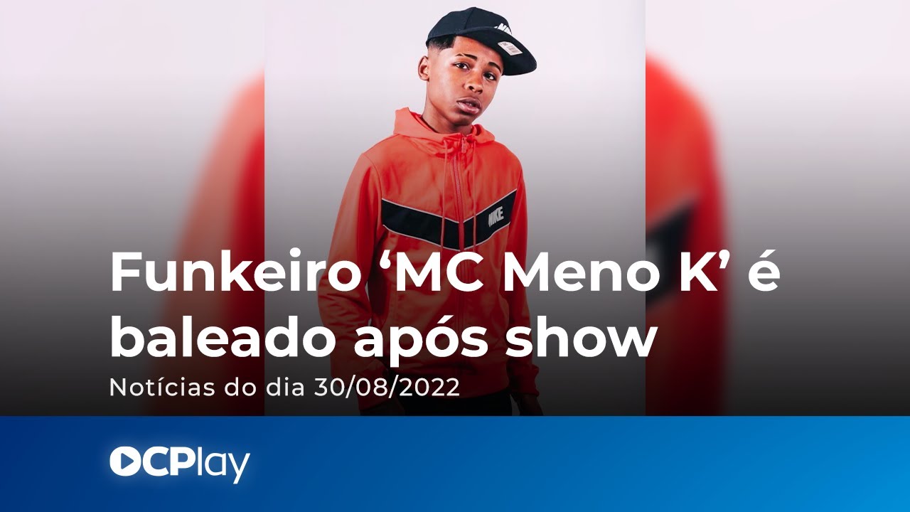 Funkeiro ‘MC Meno K’ é baleado após show - YouTube