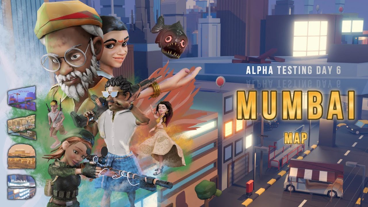 Mumbai Map UDAA [Ultimate Desi Action Arcade] | Alpha Testing Day 6 ...