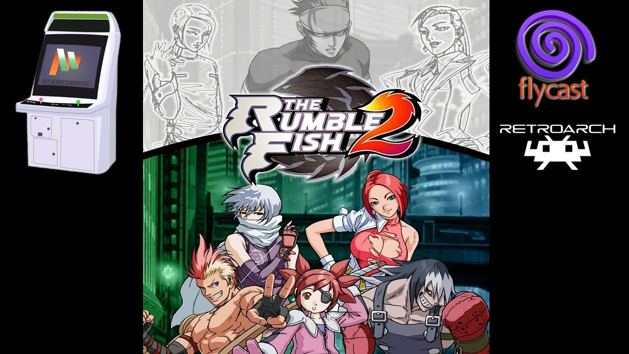 The Rumble Fish 2 | Flycast ( RetroArch ) | 4K 60FPS Widescreen Patched ...