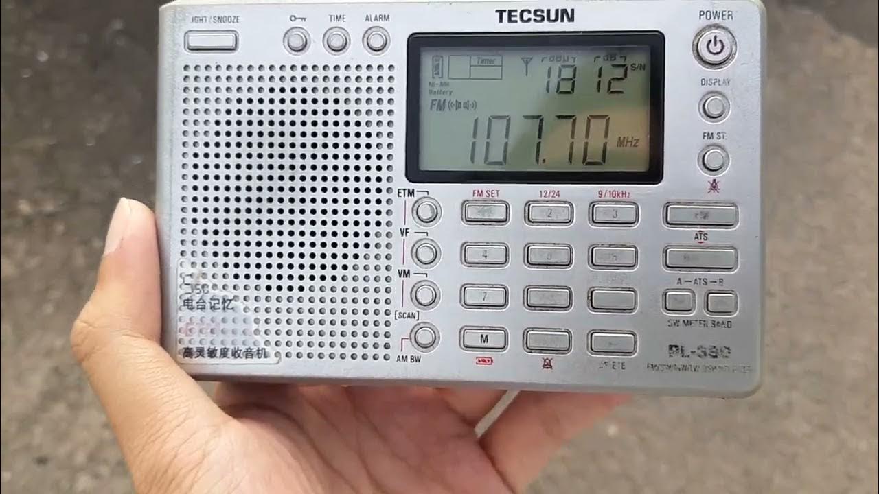 RTM Negeri FM 107.7MHz Gunung Ledang (Gemas) received in Paloh, Johor - YouTube