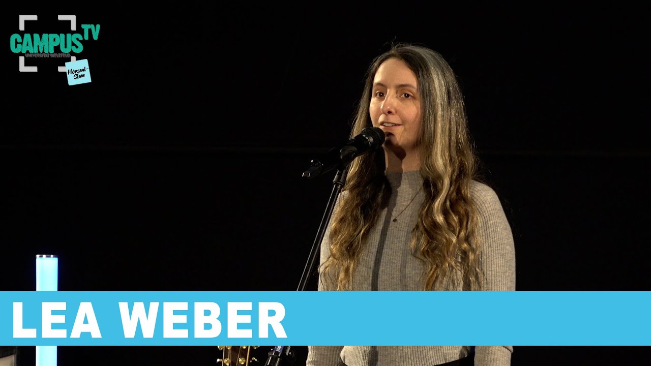 Lea Weber // 18. HÖRSAALSLAM | Campus TV Uni Bielefeld - YouTube