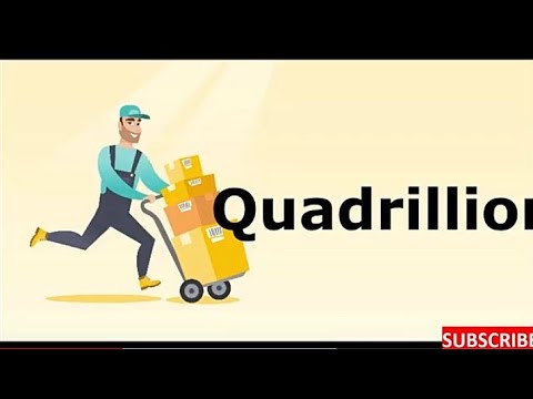 Quadrillion : One Word Definition : What is Quadrillion ? - YouTube