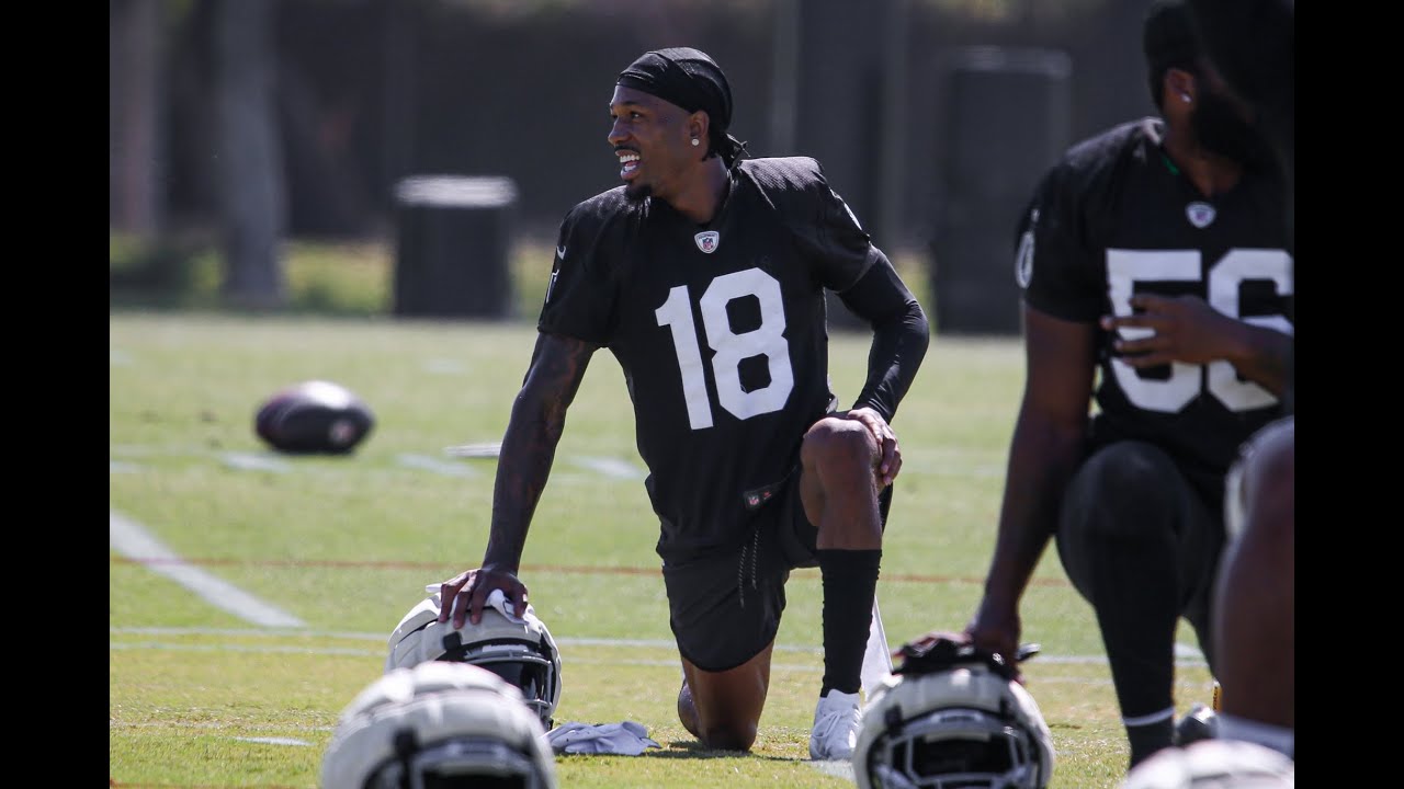 Las Vegas Raiders CB Jack Jones from Training Camp #lasvegasraiders # ...