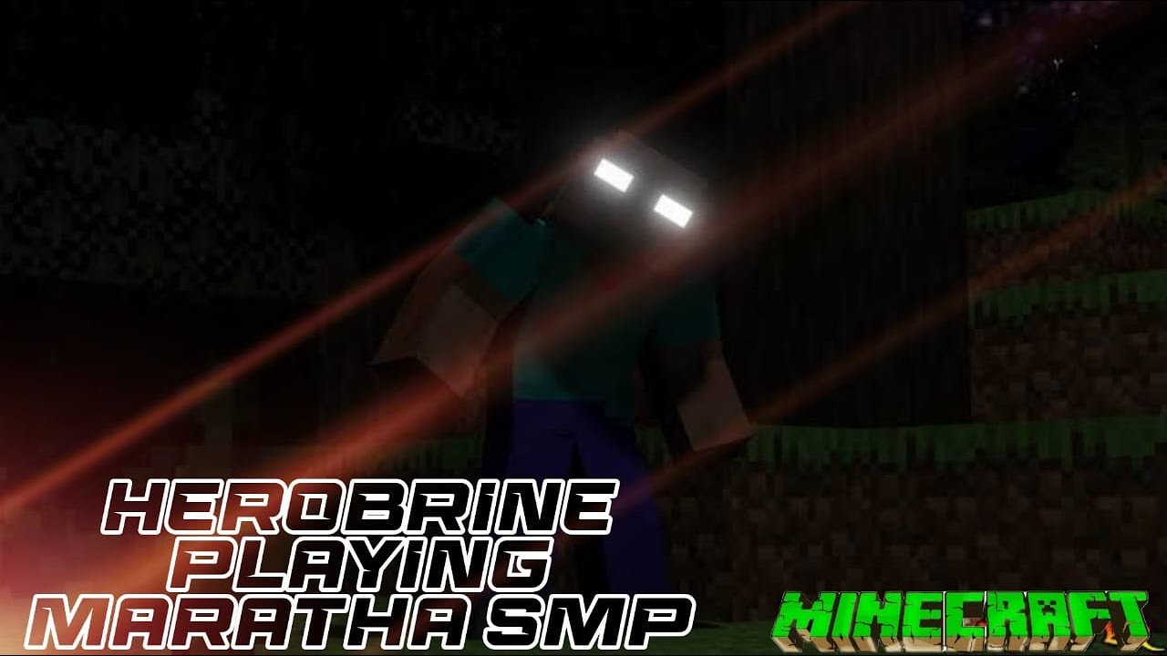 HEROBRINE PLAYING MARATHA SMP | MARATHI STREAMER | FACECAM #minecraft # ...