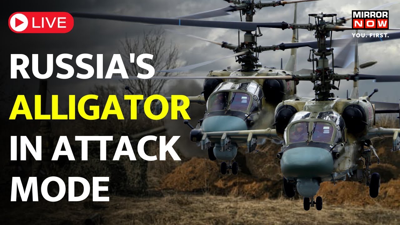 Russia's Alligator Attacks Ukraine Live | KA-52 Helps Kremlin In Major ...