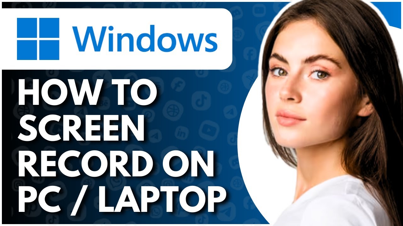 How To Screen Record On Pc or Laptop - Full Guide - YouTube