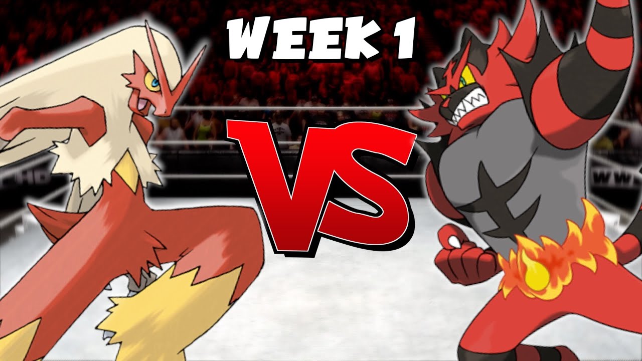 World Pokemon Wrestling Raw Week 1 - YouTube