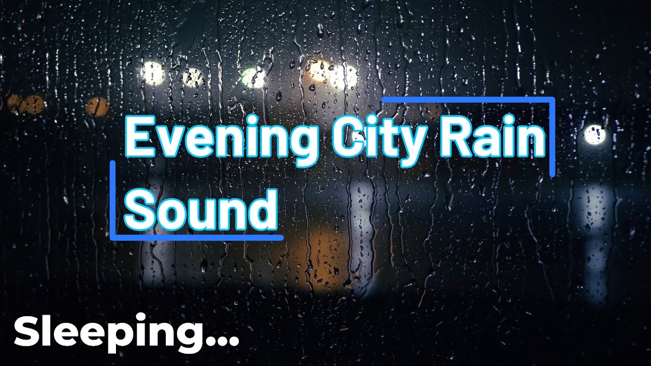Heal with the sound of rain outside the window / rain asmr, rain sounds ...