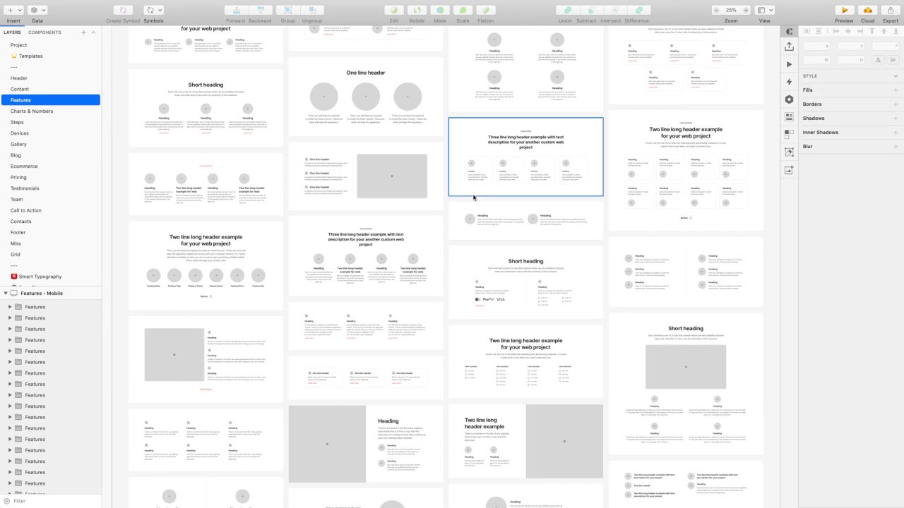 Layouts – Sections Wireframe Kit 2.0 - YouTube