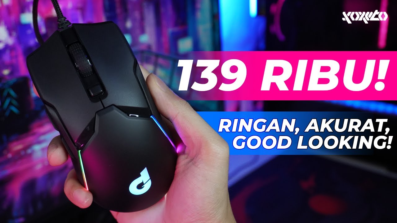 MOUSE GAMING TERBAIK UNDER 150 RIBU? | DBE MG100 REVIEW - YouTube