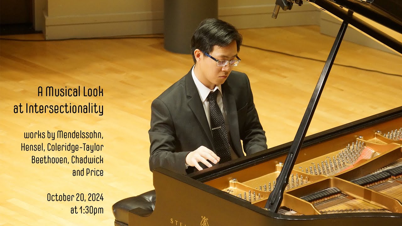 A Musical Look at Intersectionality (A Piano Solo Recital by Ian Duh ...