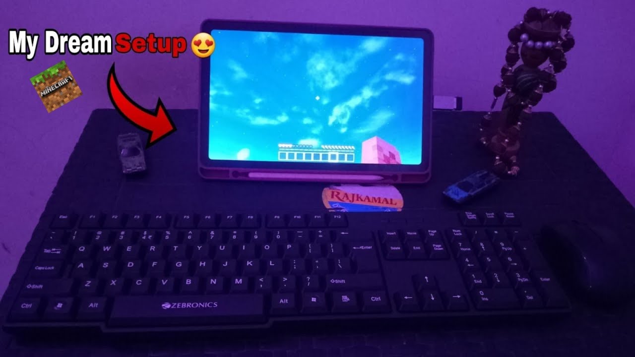 Playing Minecraft With Keyboard and mouse - YouTube