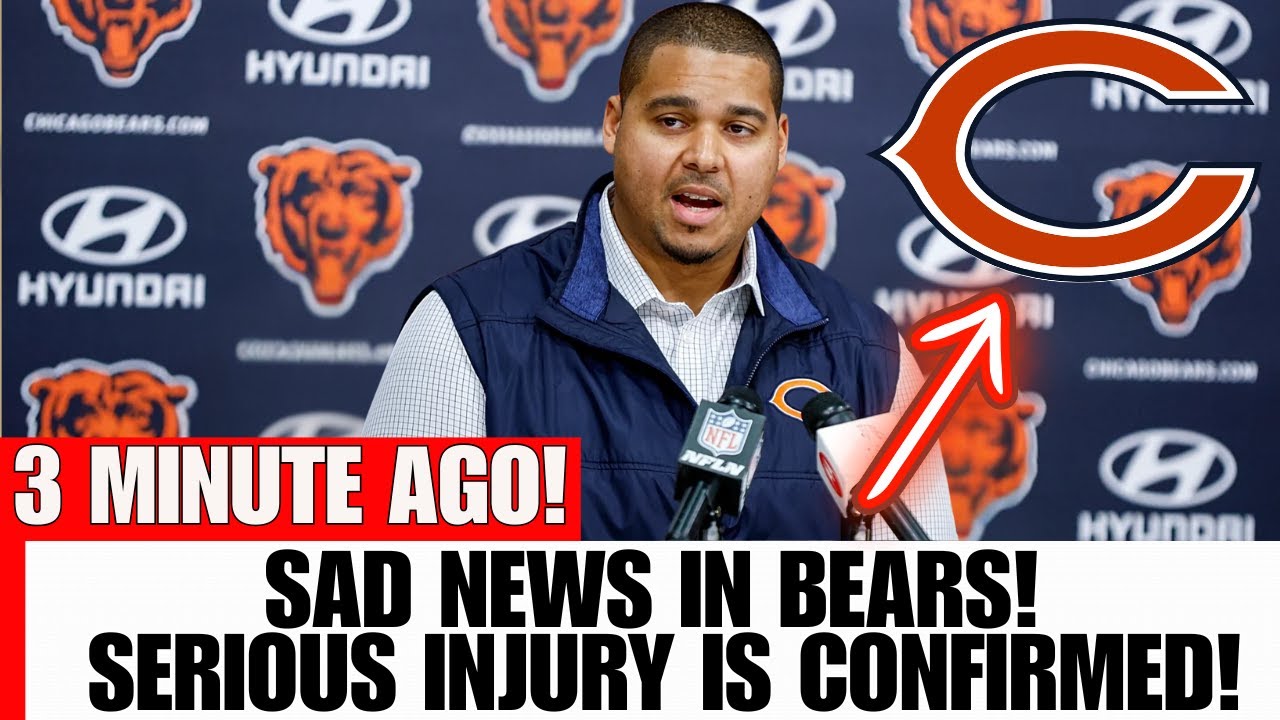 🚨URGENT! SAD NEWS IN BEARS! INJURY TAKES STAR OUT OF THE SEASON, FANS ...