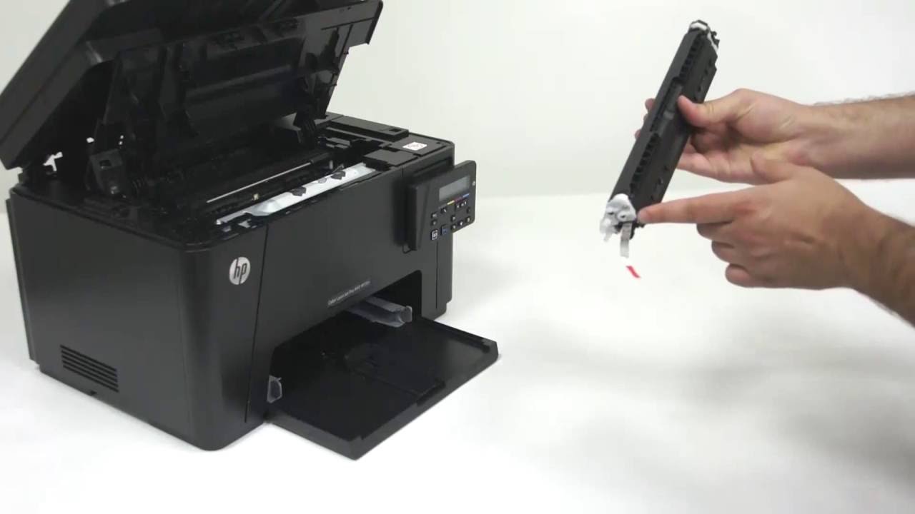 Toner Support for HP Color LaserJet MFP M176/M177 - YouTube